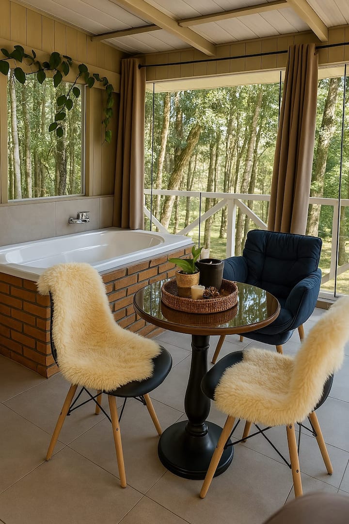 Cabana Bella Vista Com Banheira Relaxante - Campo Alegre