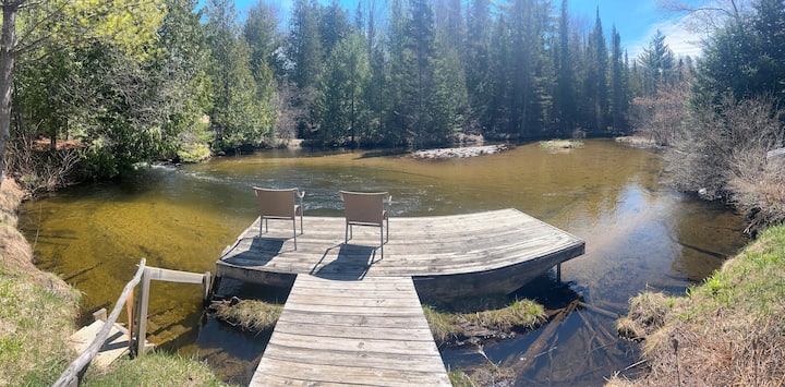 Peacefulausableriverretreat-sleeps 6 Frederic, Mi - Michigan