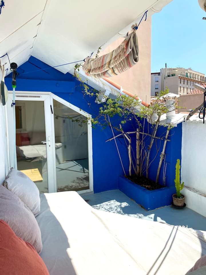 Tropézienne Ensoleillée Au Calme, Quartier Bompard - Marseille