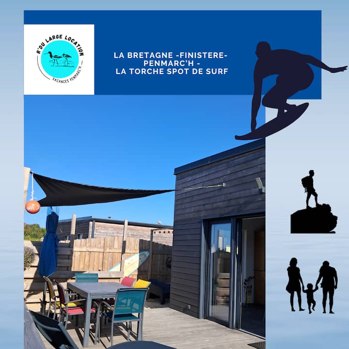 Maison Cosy 2 Km Mer La Torche - Spot Surf - Penmarch