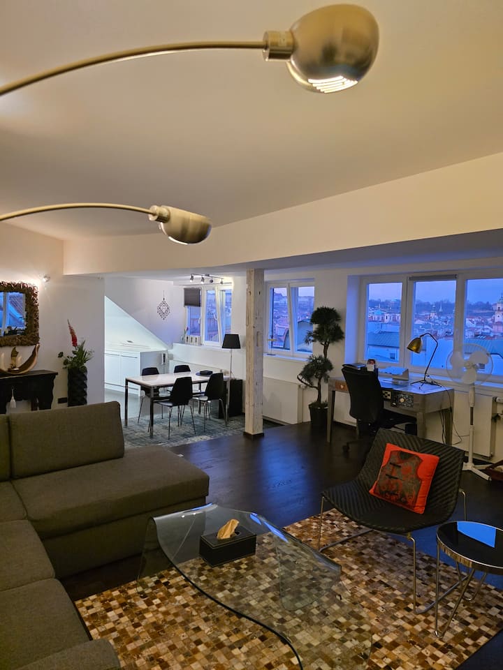 Lux Apt View Of The Center Of Prague - Prague