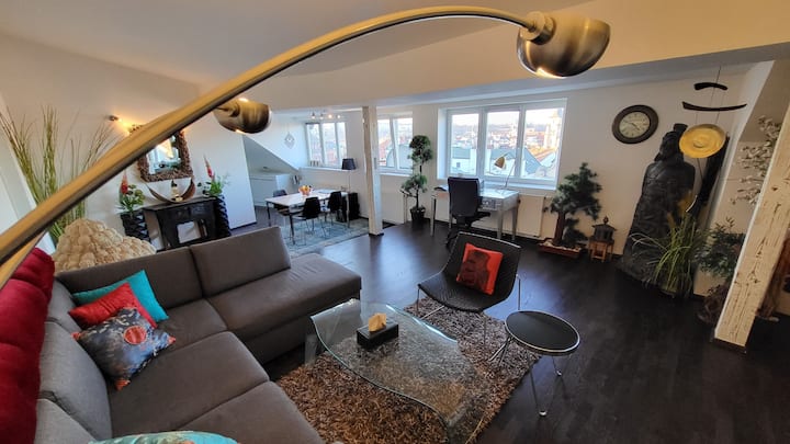 Luxury Apt - View Of The Center Of Prague - Praga