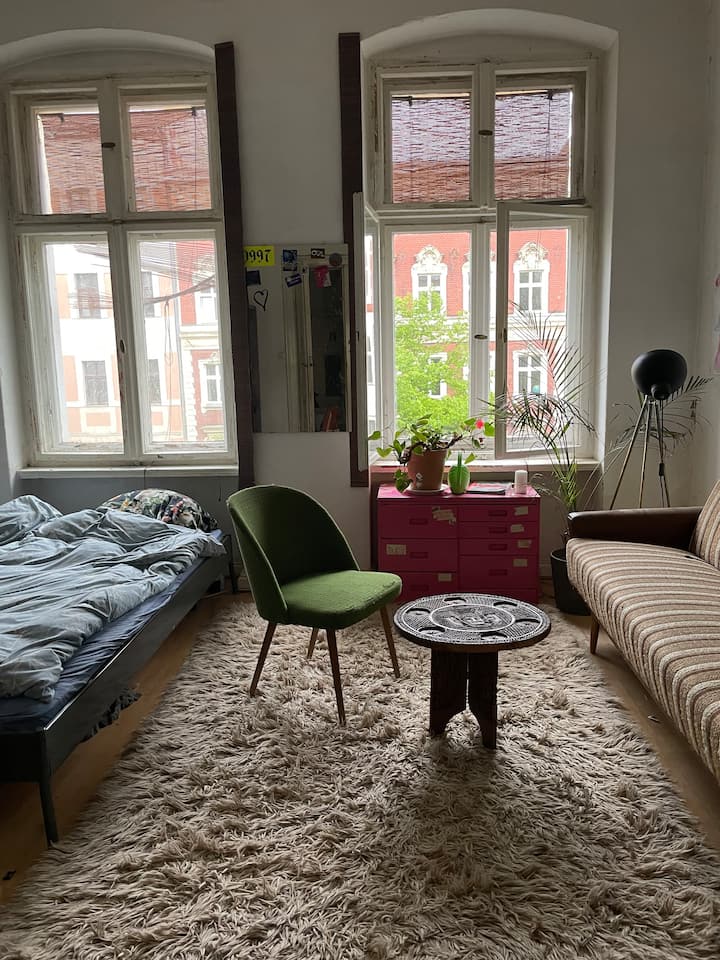 Schönes Zimmer In Kreuzberg Altbau - 베를린