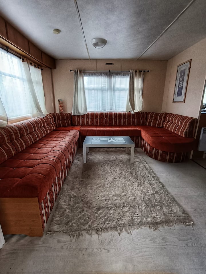 Beau Mobilhome Isolé, Style Anglais De 40m2 - Lussac-les-Châteaux