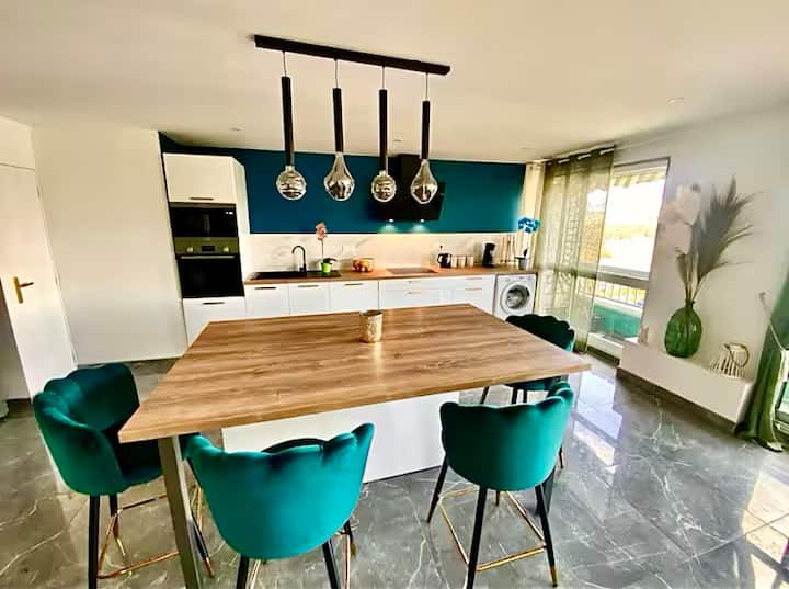 L’élégant Cosy
1chambre-1canape Lit - Cournon-d'Auvergne