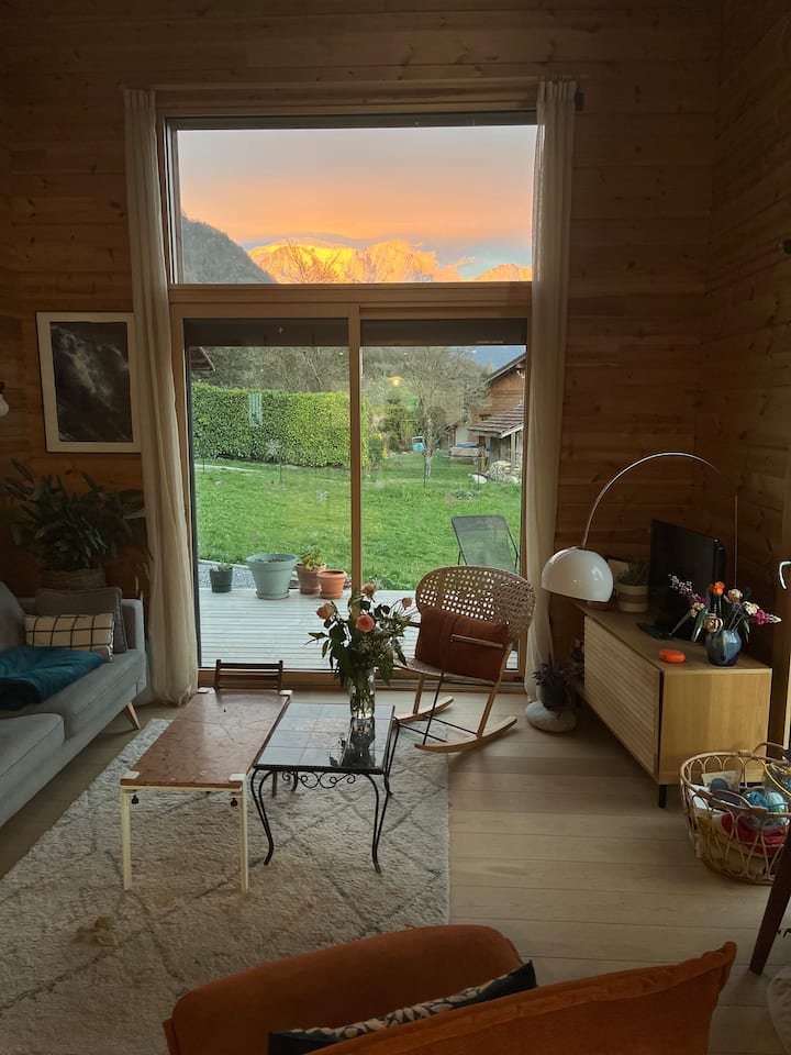 Chalet Neuf Vue Mont-blanc Proche Lacs Et Chamonix - Sallanches