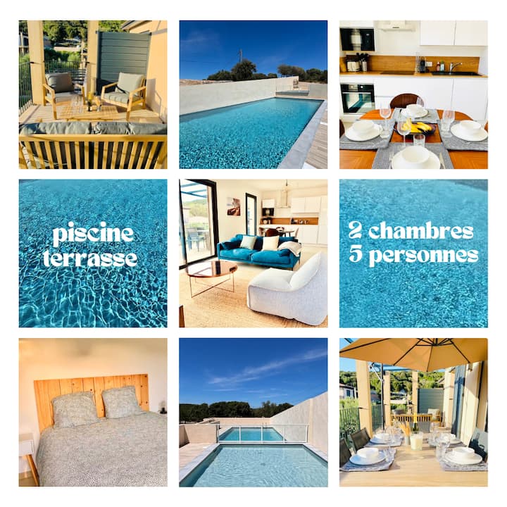 T3 Proche Des Plages, Lumineux, Grande Terrasse - Bonifacio