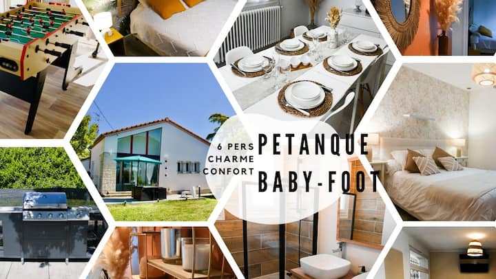 Maison Cosy : Pétanque & Baby-foot ! - Auterive