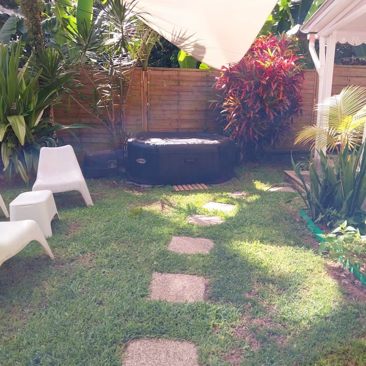 Studio + Jardin Et Spa Morne Des Esses-ste Marie - Martinique