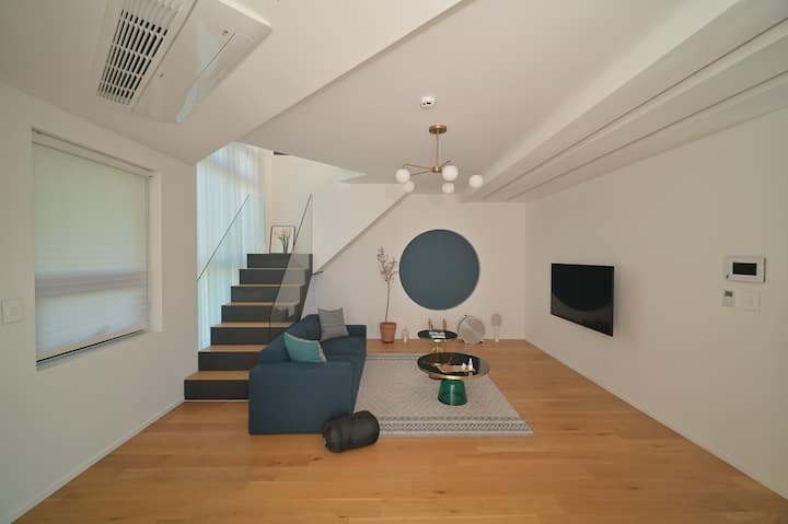 애월독채펜션6인, 350평프라이빗, 신성의숲 포레스트 리빙가든 중,장기 스테이 전용 6동 - Jeju-do