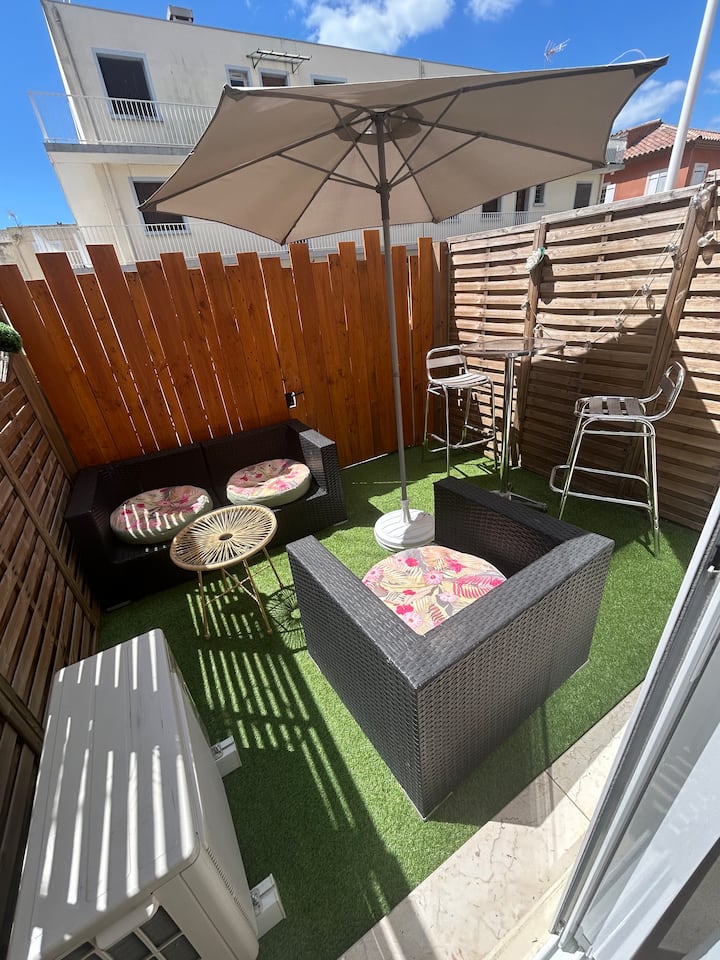 Cosy Studio Avec Terrasse Au Grau Du Roi - Le Grau-du-Roi