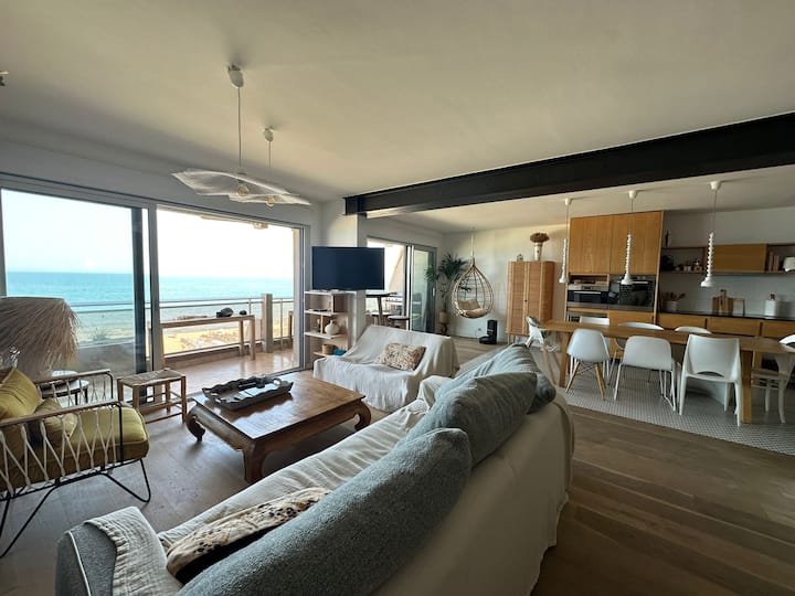 Loft 5* Vue Mer Centre Plage - Sainte-Marie-la-Mer