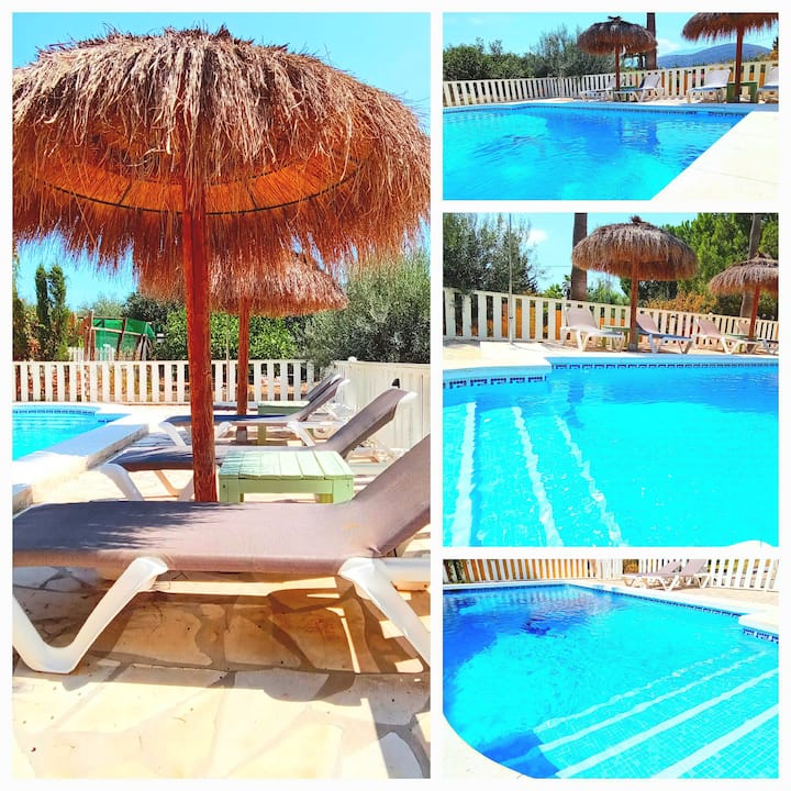 Les 3 Aigles Maison 2/4p Avec Piscine Privée - Coín