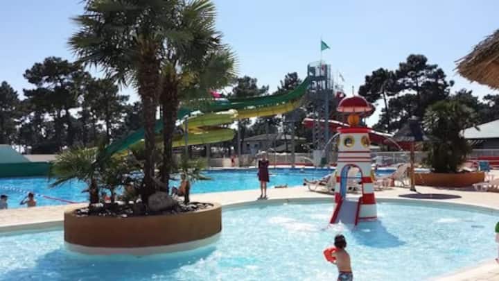 La Palmyre Mobile-home 3ch. 6/8 Pers. Camping 4* - Les Mathes