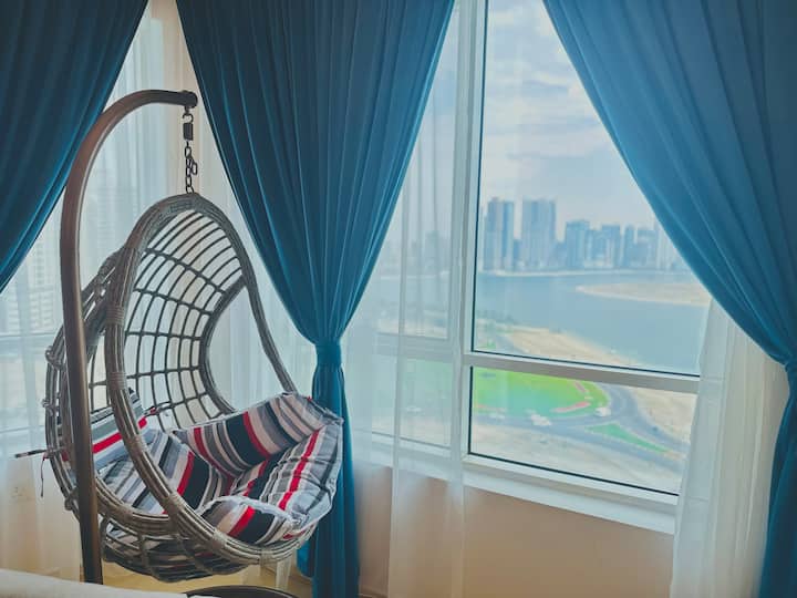 Entire Apartment - Lagoon View - Sharjah
