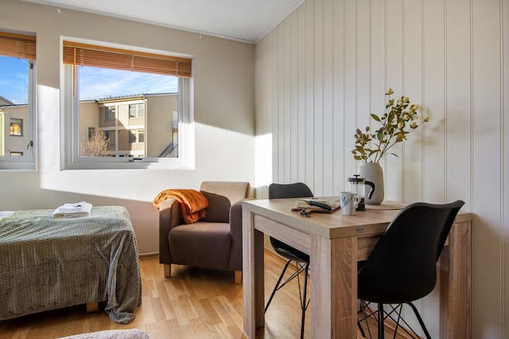 Cozy Studio Close To City, Kitchen & Parking - Tromsø