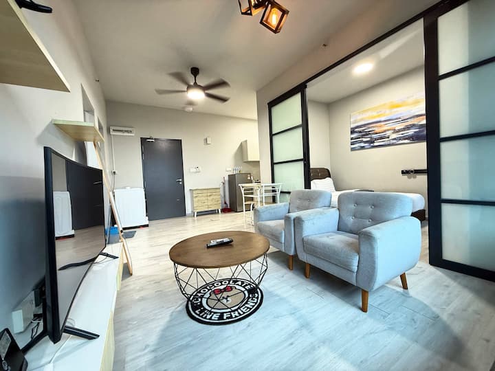 L Homestay Jq Seaview 31th Tower 2【靠近加雅街和码头, 有洗衣机】 - Kota Kinabalu