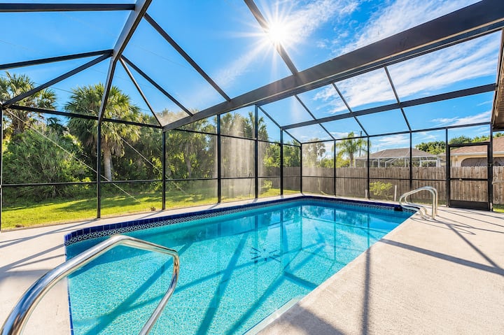 Private Heated Pool Oasis In Port Charlotte - Port Charlotte