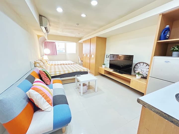 北歐5人房 Cozyapt 30secsximenmrt 西門町 Wifi Egg+dryer - Taipei City