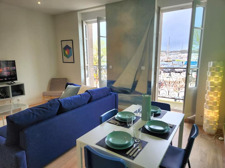 Appartement Vue Sur Le Port | Centre Ville | Neuf - Concarneau