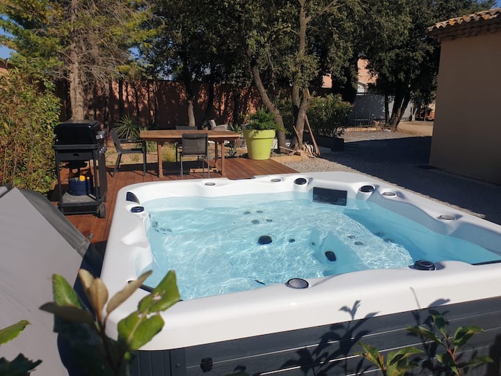 Location Pour 2 Au Cœur Des Alpilles Avec Jacuzzi - Mouriès