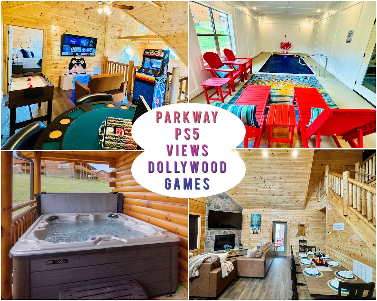 Private Pool/Hot tub/Dollywood/Games/PS5/Pets - Cabins for Rent in ...