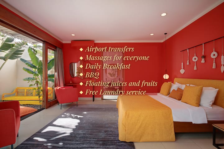 Best Kept Canggu Secret: New Massive Atlas Villa - Bali