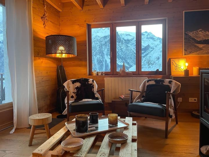 Maison Face à La Montagne - La Grave