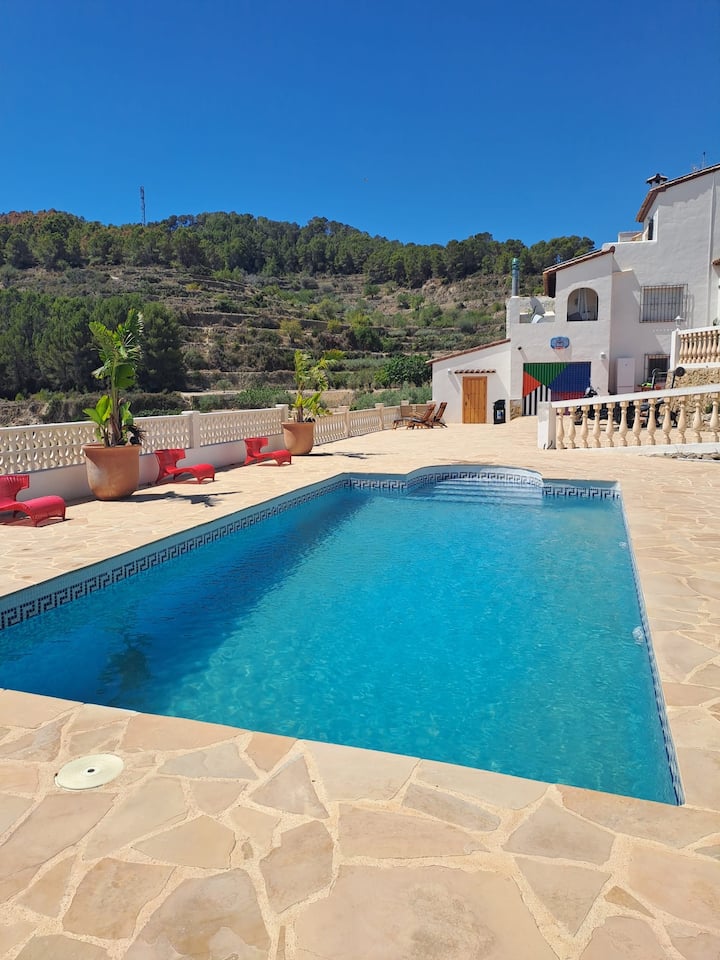 Studio In Een Rustige Omgeving Met Zwembad, Calpe - Jalón