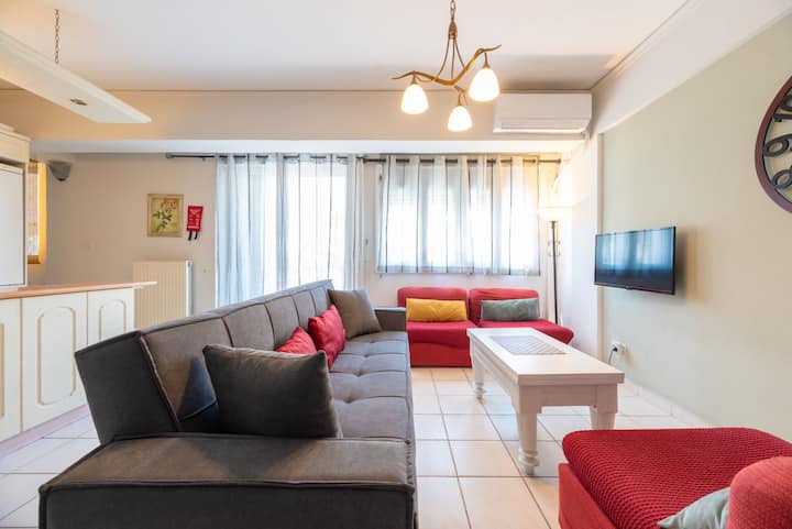 Athens Thea: Comfort One Bedroom Apt Ft. City View - Atenas