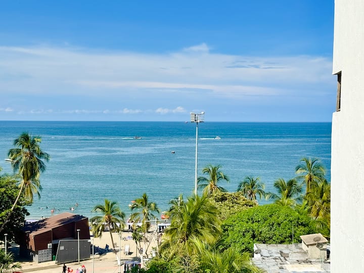 Central Apartamento Con Vista Al Mar Mara - 803 - 聖塔馬它