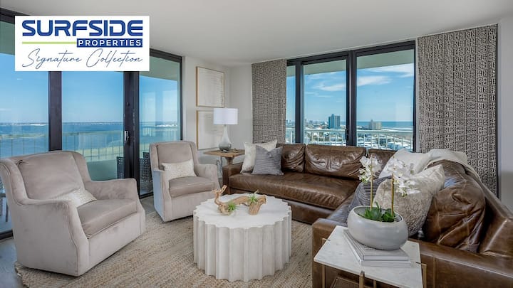 Luxurious Condo With Panoramic Bay Views - Tt12e - Pensacola Beach, FL