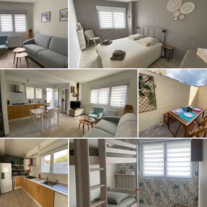 Maison La Chaume, à 30m Du Chenal 
Du Vendée Globe - Les Sables-d'Olonne