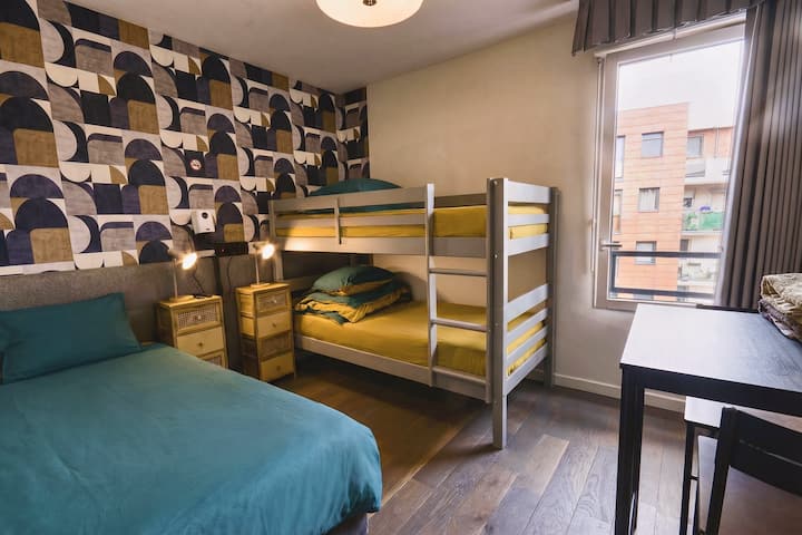 Azura - Chambre Privée - Paris 10min - Asnières-sur-Seine