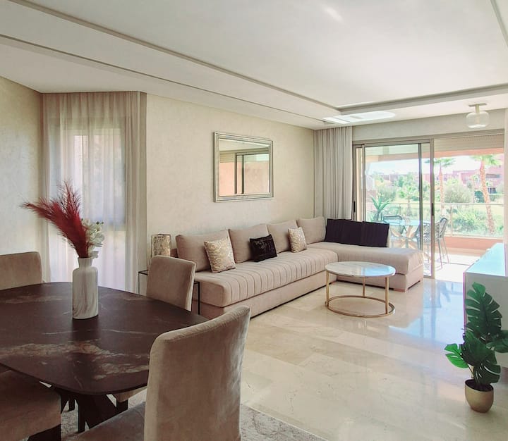 Bel Appartement 3ch, Résidence Sécurisée, Piscine - Marrakech