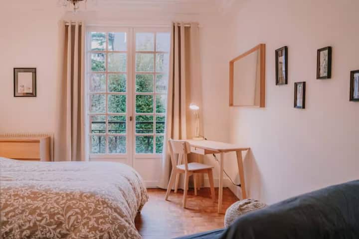 Maison Calme - Jardin Et Coworking - Rue De Nantes - Rennes