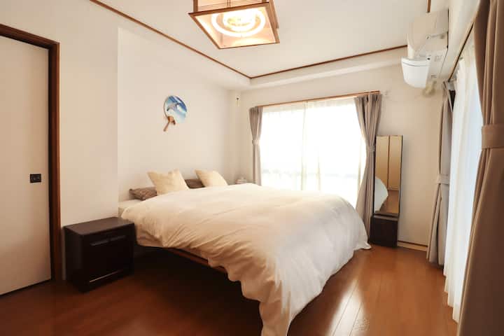 【301】近池袋/新宿。车站徒步6分钟，1-4人居全新独立1室1厅，带25平屋顶露台 - Ikebukuro