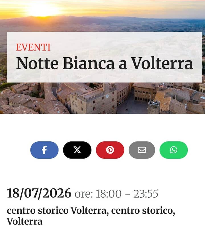 Casa Centro Storico Volterra - Volterra