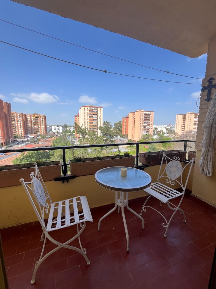 Habitación (2 Camas Individuales) Cerca D La Feria - Jerez de la Frontera