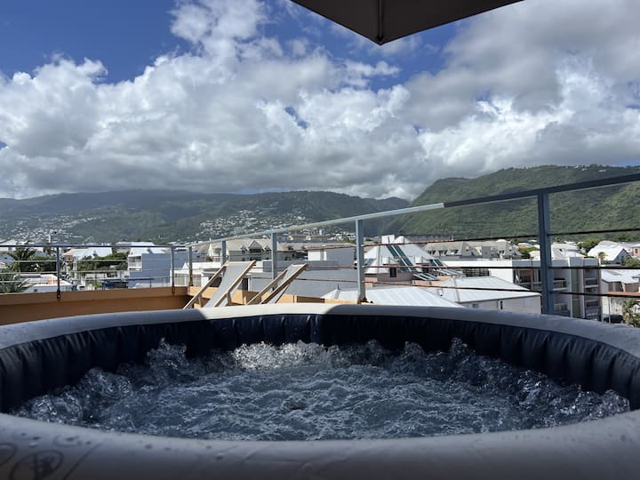 Rare ! Spacieux T3 En Roof-top Au Barachois - Saint-Denis, La Réunion