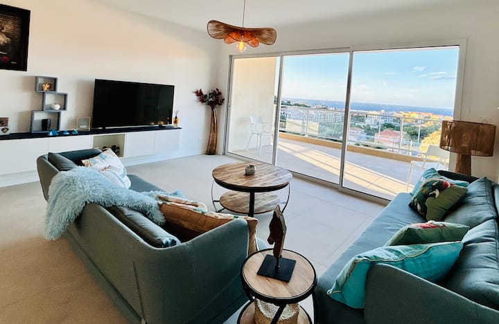 "En Balagne" îLe Rousse Grand T3 Vue Mer  2 Ch - L'Île-Rousse