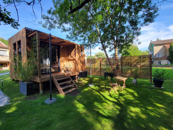 "La Casa Du Vau", Coin Cosy Avec Bain Nordique - France