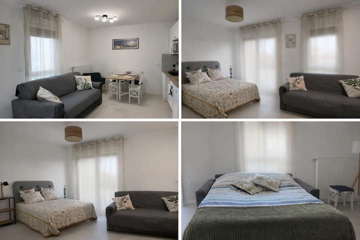 Brand-new Open Studio With Private Parking In Gex - Saint-Genis-Pouilly