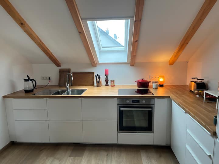 Helle Dachgeschosswohnung - Wolfratshausen