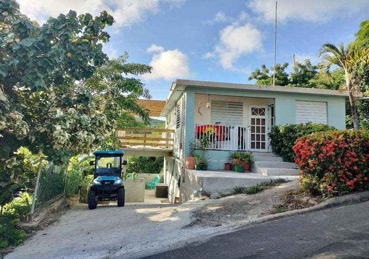 Patio - 2 Bedrooms / 2 Bathrooms - Cart Rental - Culebra