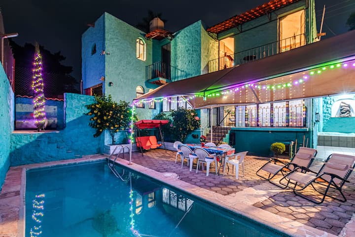 Navidad, Alberca, Magia Y Tranquilidad - Cuernavaca