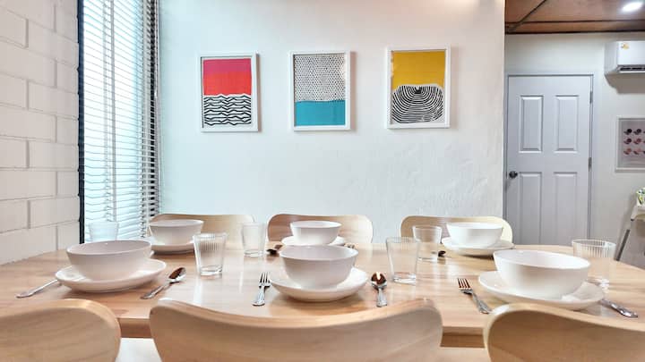 Old Town Retreat +Wash&cook /Walking Street/temple - Chiang Mai