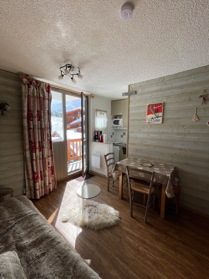 Studio Tout éQuipé Ski Aux Pieds - Rue du Télémétro