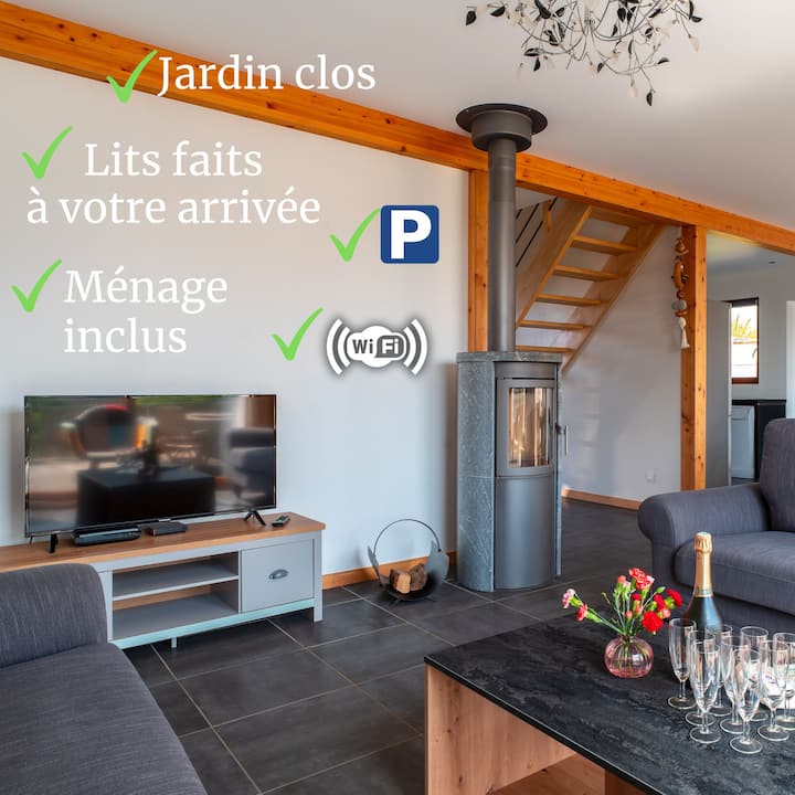 Maison En Bois 5 Min De La Plage Par La Fée Du Cap - Finistère