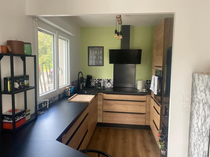 T2 +  Jardin Entre Parc Et Tram - Beaucouzé